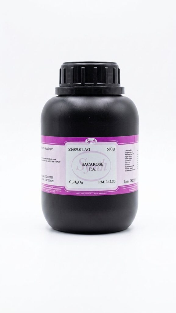 Sacarose PA 500g - Marca Labsynth - QUIMISUL SC BRASIL LTDA